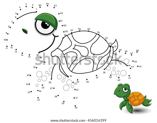 2,010 Turtle Dot To Dot Images, Stock Photos & Vectors | Shutterstock