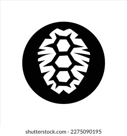 Turtle Shell Vector Logo Design Stock Vector (Royalty Free) 2275090195 ...