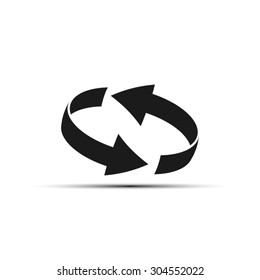 Two Arrows Stock Vector (Royalty Free) 304552022 | Shutterstock