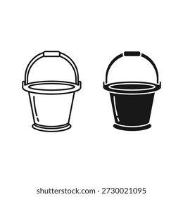 4,508 Empty Bucket Outline Royalty-Free Images, Stock Photos & Pictures ...