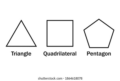 Tipos De Figuras Geométricas Con Nombre Royalty-Free Images, Stock ...