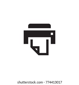 Ui Printer Icon Stock Vector (Royalty Free) 774413017 | Shutterstock