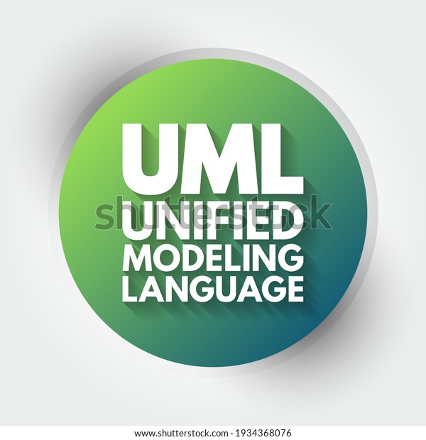 Uml Unified Modeling Language Generalpurpose Developmental Stock Vector ...