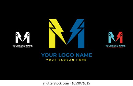 1.837 imagens de M electrical logo Imagens, fotos stock e vetores ...