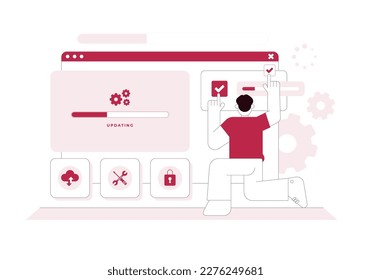 805 Operating System Upgrade Stock Vectors and Vector Art | Shutterstock