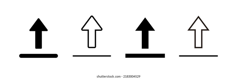 Upload Icon Set Load Data Symbol Stock Vector (Royalty Free) 2396788451 ...