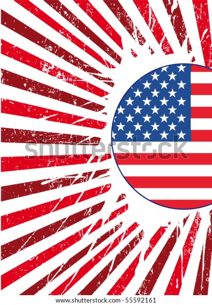 Usa Background Vector Illustration Stock Vector (Royalty Free) 55592161 ...
