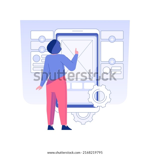 Usability Testing Isolated Concept Vector Illustration Stock Vector ...