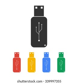 Usbc Icon Icon Vector Illustration Set Stock Vector (Royalty Free ...