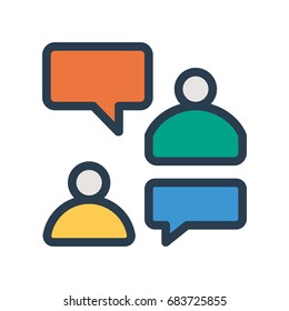 Influencer Marketing Icon Icon Related Marketing Stock Vector (Royalty ...