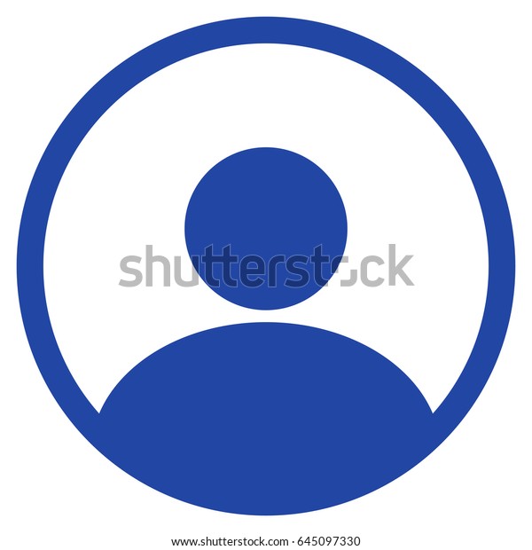 User Flat Vector Pictogram Isolated Illustration Stock Vector (Royalty ...