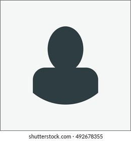 Female User Icon Vector Stock Vector (Royalty Free) 161899514 ...