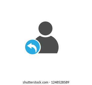 User See Back Icon Changesarrow Stock Vector (Royalty Free) 1248528589 ...