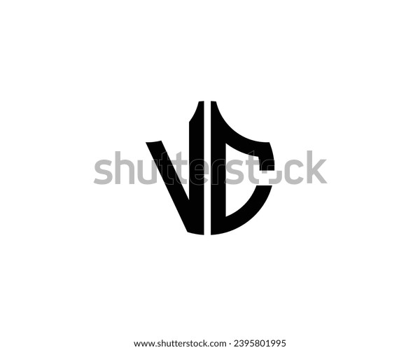 Vc Logo Design Vector Template Stock Vector (Royalty Free) 2395801995 ...