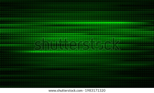 Vector Abstract Green Background Horizontal Stripes Stock Vector ...