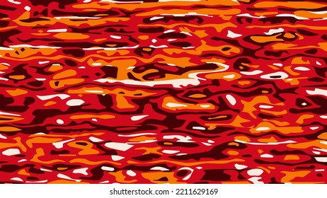 Vector Abstract Red Horizontal Background Stock Vector (Royalty Free ...