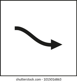 Move Forward Arrow Button Icon Stock Stock Vector (Royalty Free ...