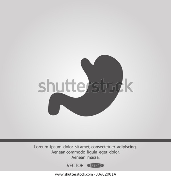 Vector Belly Icon Stock Vector (Royalty Free) 336820814 | Shutterstock