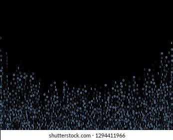 Vector Binary Code Cyber Background Big Stock Vector (Royalty Free) 1251586348 | Shutterstock