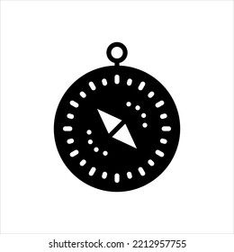 Vector Black Icon Navigation Stock Vector (Royalty Free) 2212957755 ...