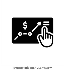 Vector Black Icon Represents Stock Vector (Royalty Free) 2137457849 ...