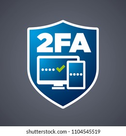 1,295 Two Factor Authentication Icon Images, Stock Photos & Vectors ...
