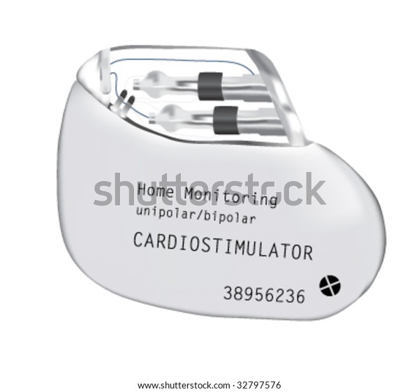Vector Cardiostimulator Stock Vector (Royalty Free) 32797576 | Shutterstock