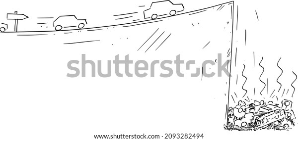 51 Car Falling Off Cliff Images, Stock Photos & Vectors | Shutterstock