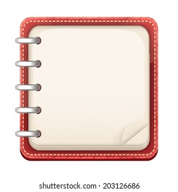 Spiral Notebook Cartoon