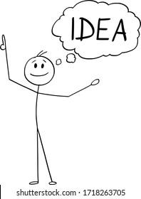 Vector Cartoon Stick Figure Drawing Conceptual Stock Vector (Royalty ...