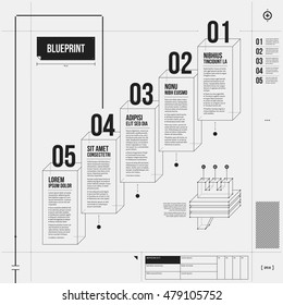 Vector Infographic Company Milestones Timeline Template Stock Vector ...