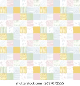 Vector Cheater Quilt Pattern Rainbows Patchwork Stock Vector (Royalty ...