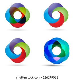 Vector Circle Logo Design Template Infinite Stock Vector (Royalty Free ...