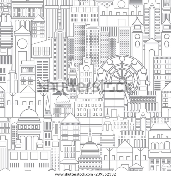 162,778 Seamless Building Pattern Images, Stock Photos & Vectors ...