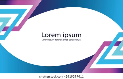 Vector Colorful Gradient Background Wave Line Stock Vector (Royalty ...