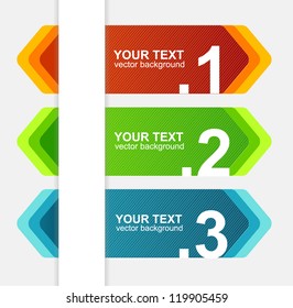 Vector Colorful Text Box Stock Vector (Royalty Free) 118326994 ...