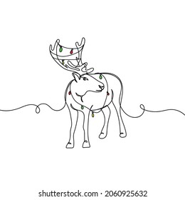 Vector Continuous One Single Line Drawing Stock Vector (Royalty Free ...