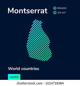 Vector Creative Digital Neon Flat Line Stock Vector (Royalty Free) 1614718384 | Shutterstock