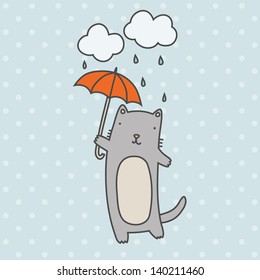 1,568 Cat Rainy Day Images, Stock Photos & Vectors | Shutterstock
