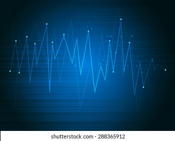 Sound Wave Particles Music Data Visualization Stock Vector (Royalty ...