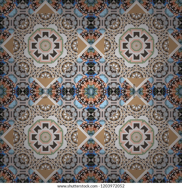 Vector Element Arabesque Design Template Ornate Stock Vector (Royalty ...