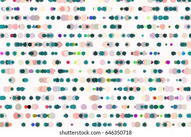 Vector Graphic Colored Abstract Overlapping Star Stock Vector (Royalty ...
