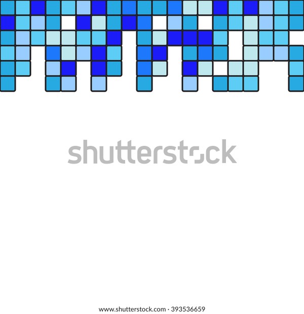 Vector Graphics Coloured Mosaic Web Design Stock Vector (Royalty Free ...