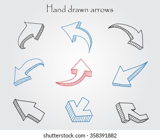 4,852 3d Arrow Drawn Images, Stock Photos, 3D objects, & Vectors ...