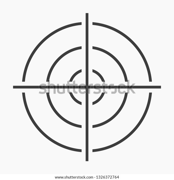 Vector Icon Aim 10 Eps Stock Vector (Royalty Free) 1326372764 ...