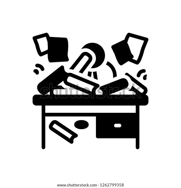 Vector Icon Disorganized: เวกเตอร์สต็อก (ปลอดค่าลิขสิทธิ์) 1262799358 ...