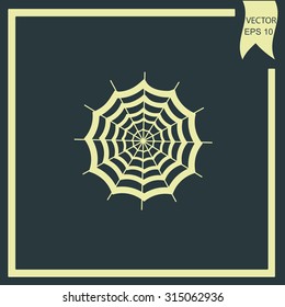 Vector Illustration Cobweb Stock Vector (Royalty Free) 315062936 ...