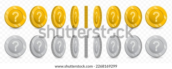 Vector Illustration Collection Question Mark Currency Stock Vector ...