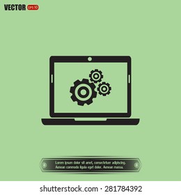 Loading Process Update System Icon Concept Stock Vector (Royalty Free ...