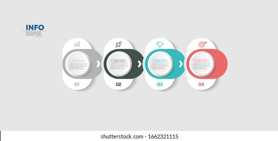 3 Elements Infographic Comparison Diagram Vertical Stock Vector ...